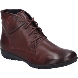 Josef Seibel Damen Stiefelette "Naly 09, bordo", Gr. 45, rot, Obermaterial: 100% Rindsleder Leather cow., Schuhe
