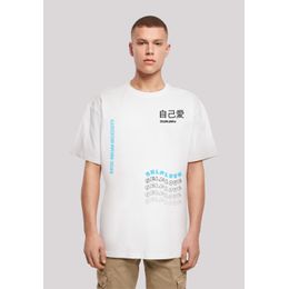 F4NT4STIC Herren T-Shirt "Self Love OVERSIZE TEE", wei&szlig;, Gr. XL, Obermaterial: 100% Baumwolle, Shirts, Print