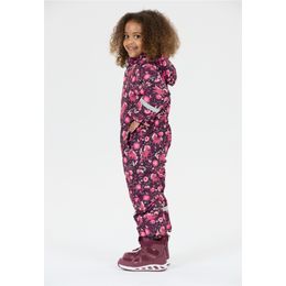 ZIGZAG Kinder Schneeoverall "Tower"beere, fuchsia, Gr. 116, 100% Polyester, Overalls, mit wasser- und winddichter TPU-Membran