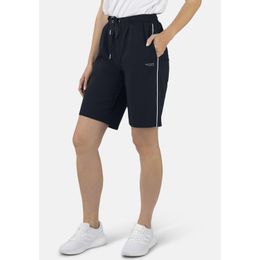 STOOKER WOMEN Damen Shorts "Galon Sport Shorts", blau, Gr. S, Sweatware, 95% Polyester, 5% Elasthan, Hosen, Sport Shorts Regular Fit Sport