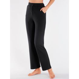 Plantier Damen Leggings, Gr. 22, schwarz, 64% Viskose, 30% Polyester, 6% Elasthan, unifarben, Hosen