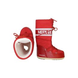 Moon Boot Stiefel Damen Gr&ouml;&szlig;e 39 Second Hand rot