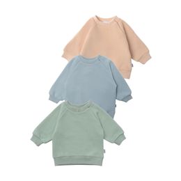 Liliput M&auml;dchen Sweatshirt, bunt, Gr. 62, unifarben, 80% Baumwolle, 20% Polyester, Sweatshirts, mit B&uuml;ndchen an den &Auml;rmeln