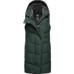 Ragwear Damen Steppweste "Pavla Vest", gr&uuml;n, Gr. XL, Au&szlig;enmaterial: 100% Polyester. Innenfutter: 100% Polyester. Wattierung: 100% Polyester, Westen,