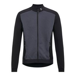 Ziener Herren Funktionsjacke "NIREK", schwarz, Gr. 48, Obermaterial: 1. 88% Polyester, 12% Elasthan; 2. 100% Polyester;, Jacken