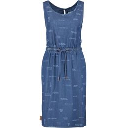 alife and kickin ALIFE & KICKIN Damen Jerseykleid "Damen DojaAK", blau, Gr. XL, 95% Baumwolle, 5% Elasthan, Kleider