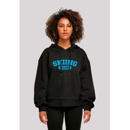 F4NT4STIC Damen Sweatshirt "Skiing Season Winter Sport", schwarz, Gr. 4XL, Obermaterial: 100% Baumwolle, Sweatshirts, Premium Qualit&auml;t