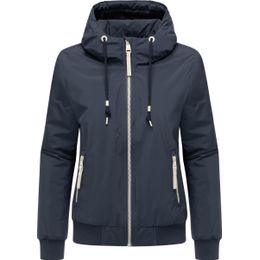 Ragwear Damen Bomberjacke "Oggie Warm YOUMODO", blau, Gr. XXL, Obermaterial: 100% Polyester. Innenfutter: 100% Polyester. Wattierung: 100% Polyester,