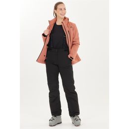 WHISTLER Damen Skihose "YARRA", schwarz, Gr. 42, unifarben, 94% Polyester, 6% Elasthan, Hosen, mit wasserdichter 3-Lagen-Membran