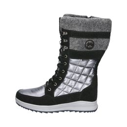 Lico Damen Winterboots "Winterboot Signe", Gr. 39, grau, Synthetik, Schuhe