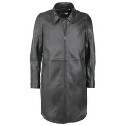 Maze Damen Langjacke "42023030", schwarz, Gr. L, Obermaterial: 100% Lammleder. Futter: 100% Baumwolle. &Auml;rmelfutter: 100% Polyester, Jacken