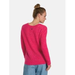 LIEBLINGSST&Uuml;CK LIEBLINGSST&Uuml;CK Damen Strickpullover "Babro", pink, Gr. 38, clean, unifarben, Strick, Obermaterial: 50% Alpaka, 28% Polyester, 22% Wolle, Pullover,