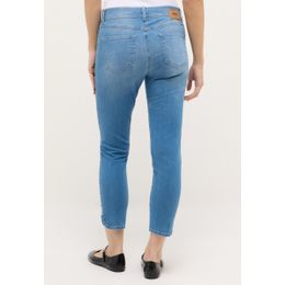 Angels Damen Slim-fit-Jeans "Ornella Sparkle", blau, Gr. 34, unifarben, Denim/Jeans, Obermaterial: 89% Baumwolle, 8% Polyester, 3% Elasthan, Jeans,