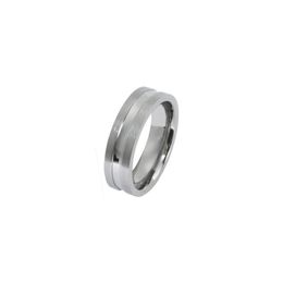 Adelia&acute;s ADELIA ́S Damen Fingerring "Unisex Ring aus Titan", 68, Titan, silber, Titan, Fingerringe