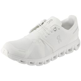 On RUNNING Herren Sneaker "On Running Cloud 6", Gr. 47wei&szlig; wei&szlig;, Synthetik, Schuhe