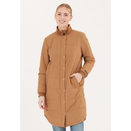 WEATHER REPORT Damen Steppmantel "Cassidy", braun, Gr. 40, unifarben, 100% Nylon, M&auml;ntel, mit wasserabweisender Beschichtung