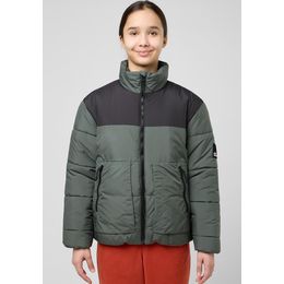 Jack Wolfskin Kinder Outdoorjacke "TEEN INS JACKET Y", gr&uuml;n, Gr. 152, Hauptmaterial: 100% Polyester. Kontrast: 100% Polyester, Jacken
