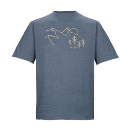 Killtec Herren T-Shirt "KOS 78 MN TSHRT", blau, Gr. L, Obermaterial: 65% Polyester, 30% Baumwolle, 5% Elasthan, Shirts, Herren T-Shirt von Killtec,