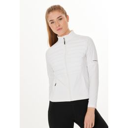 Endurance Damen Laufjacke "Beistyla", wei&szlig;, Gr. 40, kariert, unifarben, 100% Nylon, Jacken, mit wasserdichter Funktion
