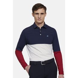 MEYER Herren T-Shirt "Justin", blau, Gr. S, unifarben, 90% Polyamid, 10% Elasthan, Shirts, mit UV-Schutz, atmungsaktiv, pflegeleicht