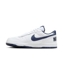 Nike Sportswear Herren Sneaker "BIG LOW", Gr. 44,5wei&szlig;, midnight navy, Leder, Synthetik, Schuhe