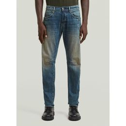 G-Star Raw G-STAR Herren Regular-fit-Jeans "Contor Slim Jeans"antique blauschist, Gr. 36, Obermaterial: 73% Baumwolle, 25% Baumwolle, 2% Elasthan, Jeans