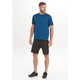 Endurance Herren Radhose "Jamal 2in1", schwarz, Gr. XS, unifarben, 90% Polyester, 10% Elasthan, Hosen, mit herausnehmbarer Innentight