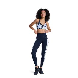 Roxy Damen Leggings "Heart Into It"anthrazit im fleur real, Gr. L, Obermaterial: 75% Polyester, 25% Elasthan., Hosen