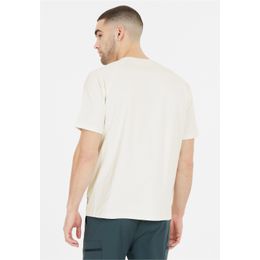 Virtus Herren Funktionsshirt "Kaleb", wei&szlig;, Gr. L, bedruckt, 100% Polyester, Shirts, mit Stretch und schnelltrocknender Qualit&auml;t