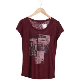 Tom Tailor Denim T-Shirt Damen Gr&ouml;&szlig;e L Second Hand bordeaux