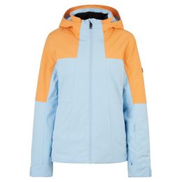 Ziener Damen Skijacke "TASSILA", blau, Gr. 40, Obermaterial alle Farben au&szlig;er schwarz, green frost stru: 100% Polyester recycled, Obermaterial Farbe