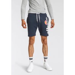 Ellesse Herren Sweatshorts "BOSSINI FLEECE SHORT", blau, Gr. S, Obermaterial: 80% Baumwolle, 20% Polyester, Hosen, mit Eingrifftaschen, aus Baumwolle