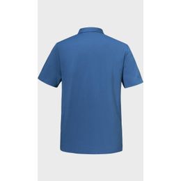 Sch&ouml;ffel SCH&Ouml;FFEL Herren Poloshirt "Polo Shirt Style Serenio MEN", blau, Gr. 52, Oberstoff: 61% Baumwolle, 34% Polyester, 5% Elasthan, Shirts