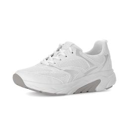 Gabor Damen Sneaker "Sneaker low", Gr. 37,5, wei&szlig;, Schuhe