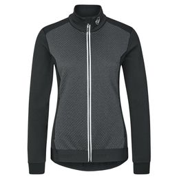 Ziener Damen Funktionsjacke "NASIKA", schwarz, Gr. 38, Obermaterial: 1. 88% Polyester, 12% Elasthan; 2. 100% Polyester;, Jacken