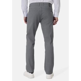 Stooker Men Herren 5-Pocket-Jeans "Frisco Print Straight Fit Jeans", grau, Gr. 32, Twill, 99% Baumwolle, 1% Elasthan, Jeans, Straight Fit Casual