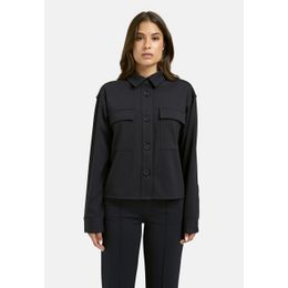 Smith & Soul SMITH & SOUL Damen Kurzjacke, schwarz, Gr. XS, clean, unifarben, Jersey, Obermaterial: 70% Polyester, 26% Viskose, 4% Elasthan, Jacken, mit