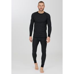 WHISTLER Herren Funktionsshirt "Briston", grau, Gr. XL, unifarben, 50% Wolle, 42% Polyester, 8% Elasthan, Shirts, in atmungsaktiver Ausf&uuml;hrung