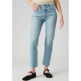 Levi's LEVI'S Damen 7/8-Jeans "501 Crop", blau, Gr. 30, Denim/Jeans, Obermaterial: 99% Baumwolle, 1% Elasthan, Jeans, 501 Collection, 5-Pocket-Style