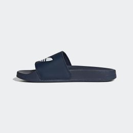 Herren Badesandale "LITE ADILETTE", adidas originals, Gr. 40,5, blau, Synthetik, clean, Schuhe, Badelatschen