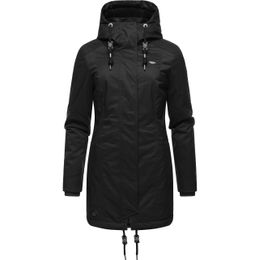 Ragwear Damen Winterjacke "Tunned", schwarz, Gr. M, Au&szlig;enmaterial: 100% Polyester. Innenfutter: 100% Polyester. Wattierung: 100% Polyester, Jacken,