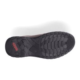 Rieker Herren Slipper, Gr. 46, braun, Lederimitat, used, Schuhe, Schlupfschuh, Halbschuh, Freizeitschuh in bequemer Weite G (weit)