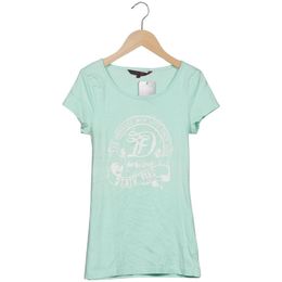 Tom Tailor Denim T-Shirt Damen Gr&ouml;&szlig;e XS Second Hand hellgr&uuml;n