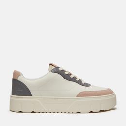 Timberland Damen Sneaker "LAUREL COURT LOW LACE UP SNEAKER", Gr. 40nat lthr dk gry, Leder, Synthetik, Schuhe