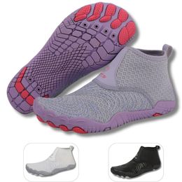 DOTALES Herren Barfu&szlig;schuh "Gripstep Barfu&szlig;schuhe Damen & Herren Barfu&szlig;schuhe", Gr. 36, lila, EVA, Polyester, Polyurethan, Textil, Schuhe,