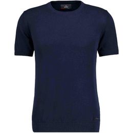 Ragman Herren Rundhalspullovermarineblau, Gr. XXXL, Strick, 100% Baumwolle, Pullover