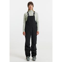 SOS Damen Skihose "Lipno", schwarz, Gr. S, unifarben, 84% Nylon, 16% Elasthan, Hosen, mit Hosentr&auml;gern und 20.000 mm Wassers&auml;ule