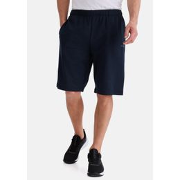 Stooker Men Herren Bermudas "BENO Sportbermudashorts", blau, Gr. XL, Sweatware, 50% Polyester, 50% Baumwolle, Hosen, Shorts Regular Fit Casual