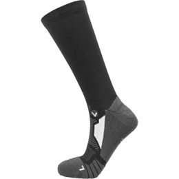 Virtus Damen Socken "Luwatu", Gr. 43schwarz, grau, 55% Nylon, 20% Baumwolle, 20% Polyester, 5% Elasthan, mehrfarbig, Socken, mit atmungsaktiven