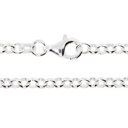 OSTSEE-SCHMUCK Damen Silberkette "- Erbs 4,0 mm - Silber 925/000 -", 50, Silber 925 (Sterlingsilber), silber, Silber 925 (Sterlingsilber), Halsketten